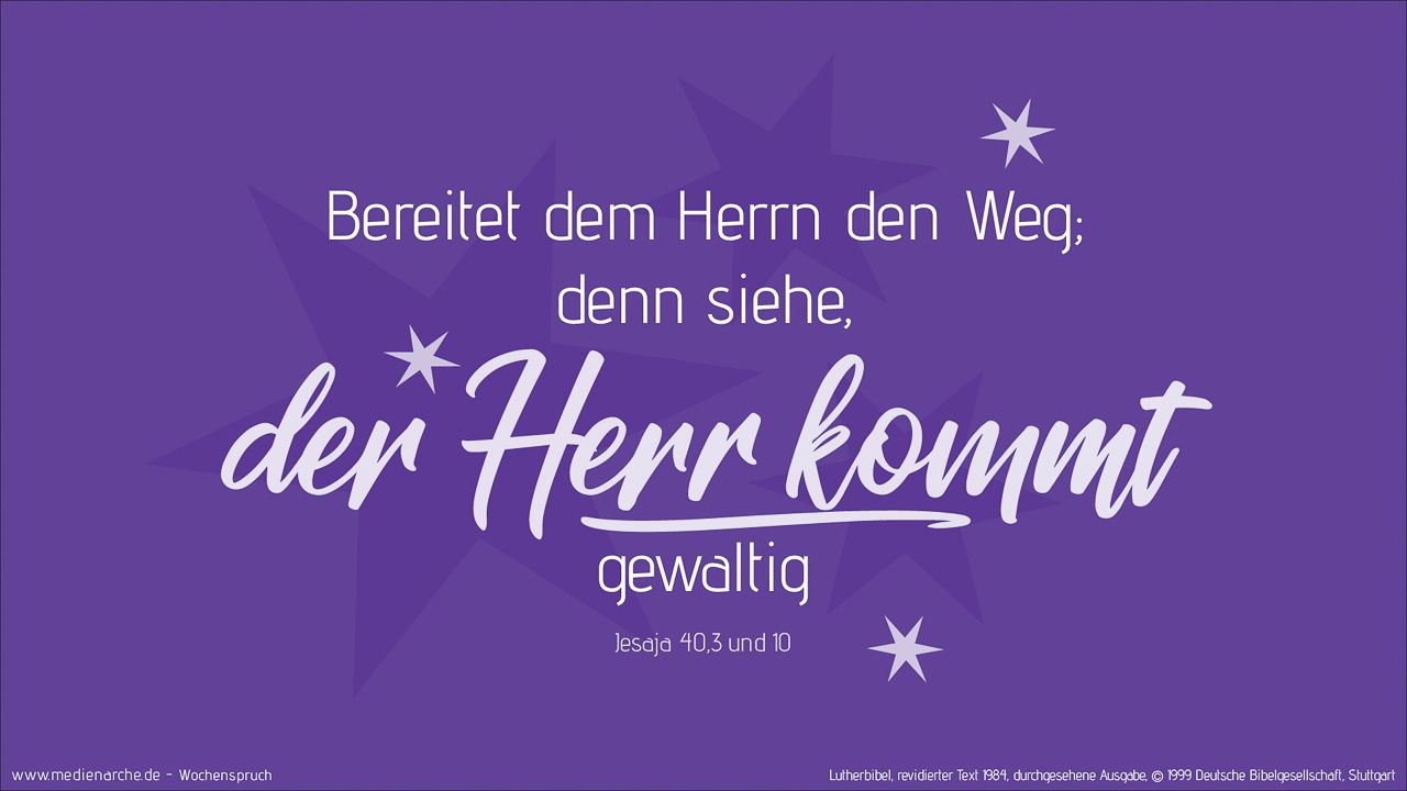 Jesaja 40,3.10 – Medienarche